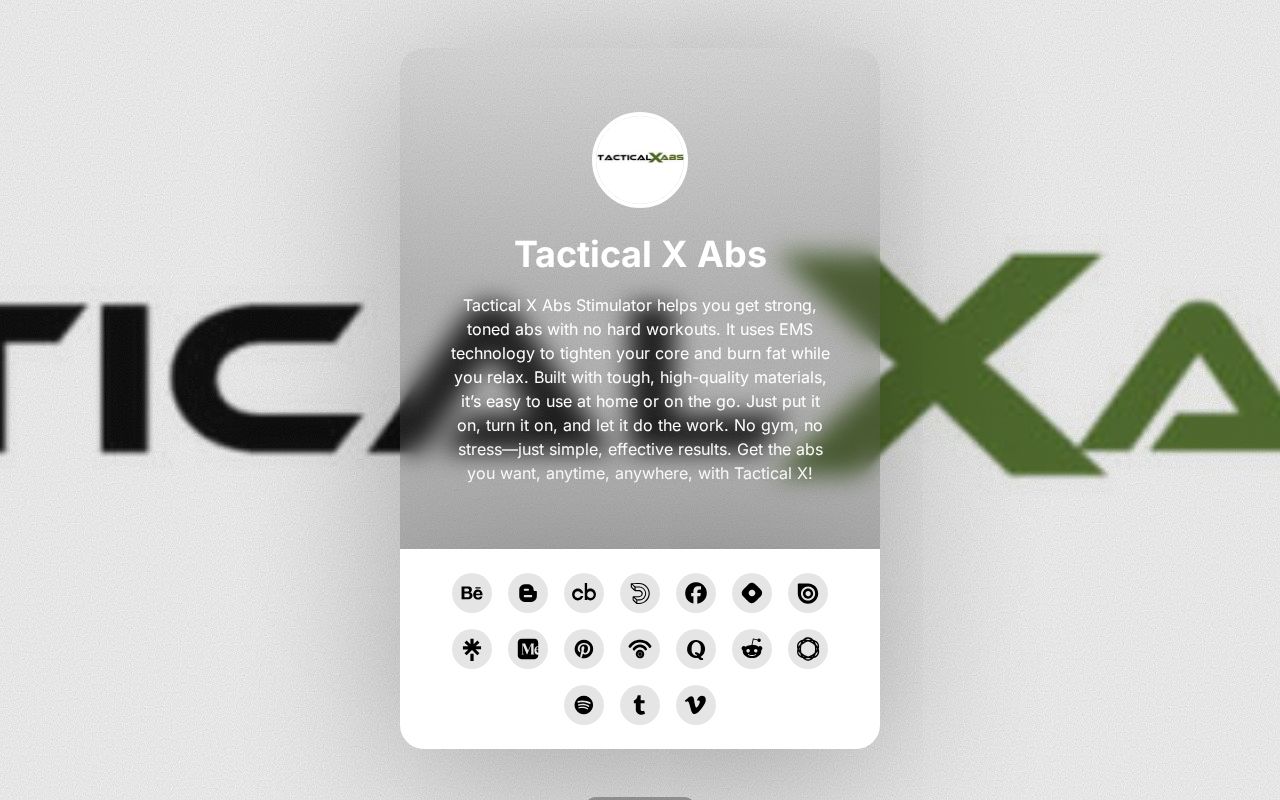 Tactical X Abs